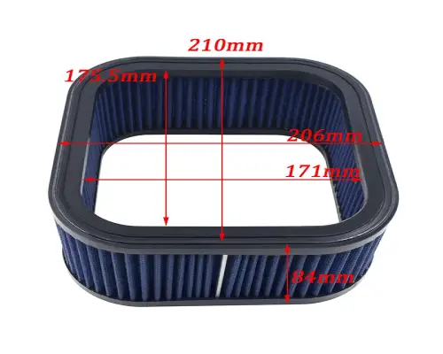 Harley Davidson V-Rod Muscle VRSCF Air Filter 2009-2017 - Aliwheels